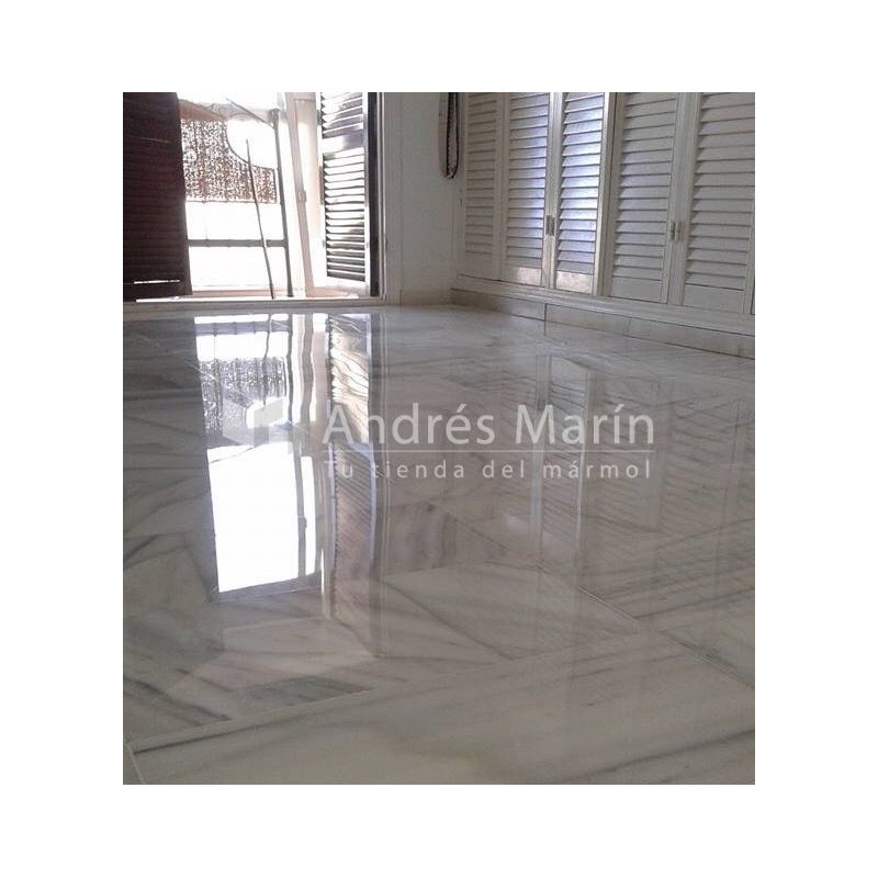 Marble White Macael with thin veins. Quarry Prices. Several sizes