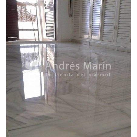 Marble White Macael with thin veins. Quarry Prices. Several sizes